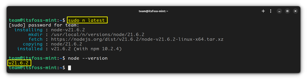 Properly Upgrade Node.js to a Newer Version in Ubuntu