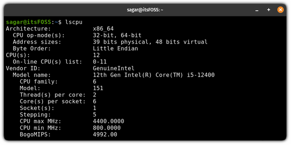 How to Get CPU Details in Linux Command Line How to Get CPU Details in Linux Command Line