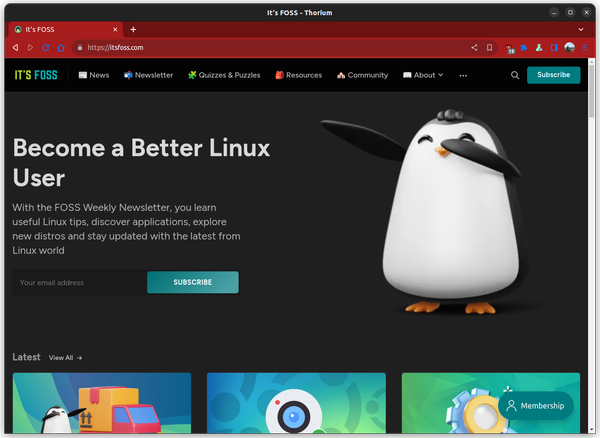 Thorium: The Fastest Open Source Chromium-based Browser?
