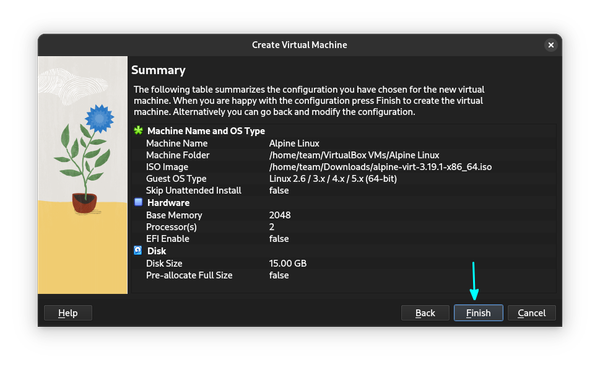 Install Alpine Linux in Virtual Box [Screenshot Tutorial]