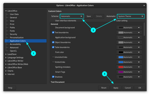 How to Go Full Dark Mode With LibreOffice