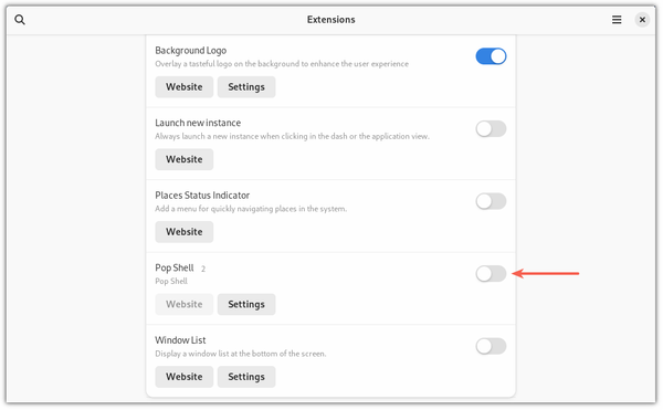 How to Use Pop Shell on GNOME Desktop