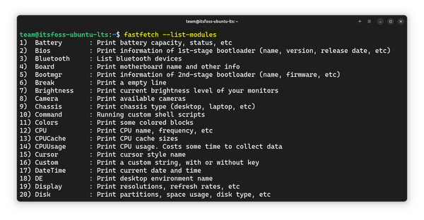 Using Fastfetch, a Neofetch Alternative