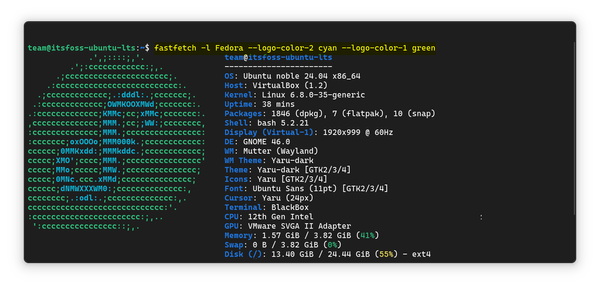 Using Fastfetch, a Neofetch Alternative