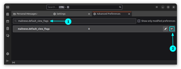 Enable and Disable Message Threads in Thunderbird