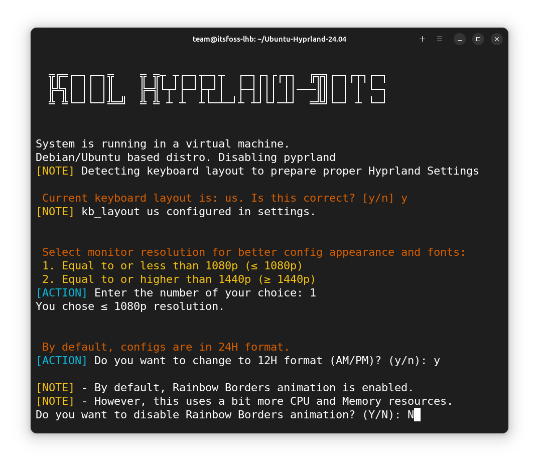 Installing the Much Hyped Hyprland on Linux