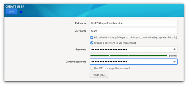 Installing openEuler on a Desktop