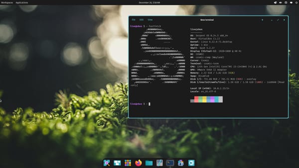 Serpent OS Gets an Alpha Release Right Before 2024 Ends