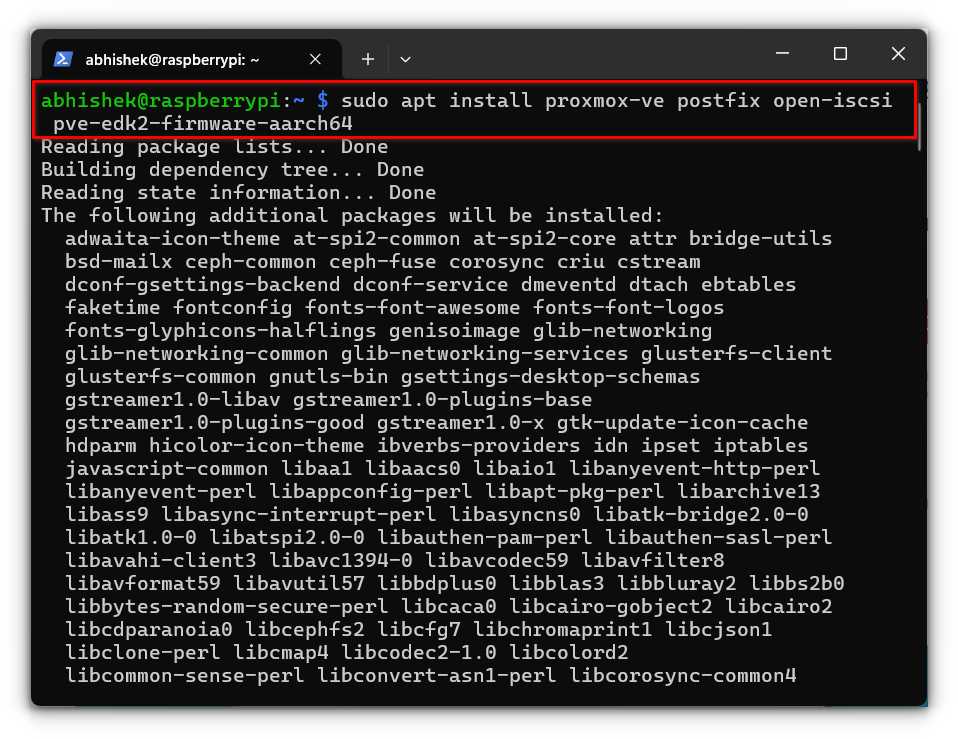 Installing Proxmox on a Raspberry Pi to run Virtual Machines on it