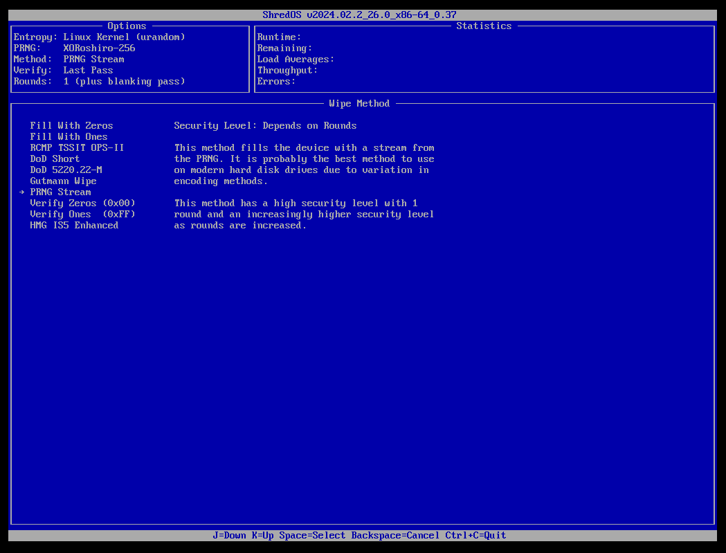 ShredOS is a Linux Distro Built to Wipe Your Data