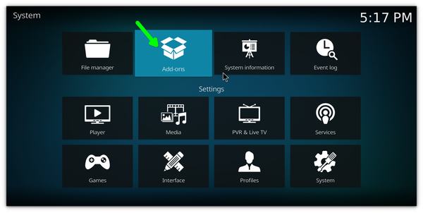 Installing Add-ons and Builds in Kodi
