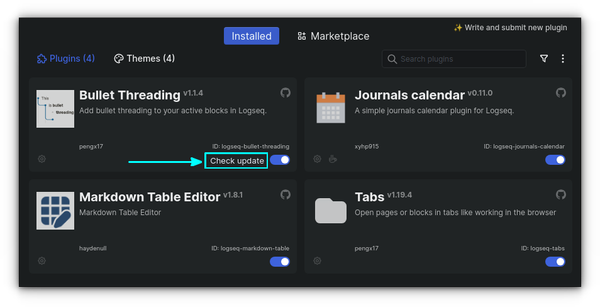Customize Logseq With Themes and Plugins