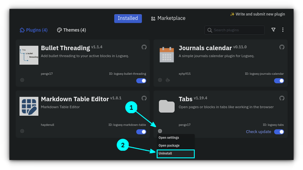 Customize Logseq With Themes and Plugins