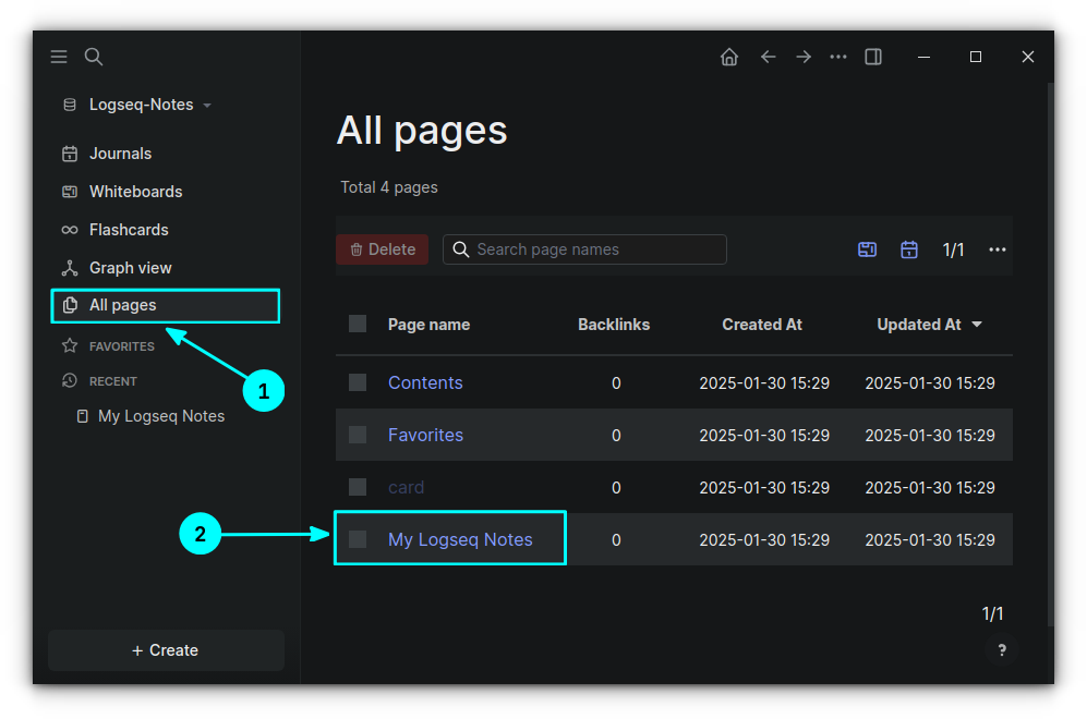 Exploring Pages, Links, Tags, and Block References in Logseq