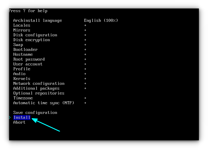 Installing Arch Linux With Btrfs And Disk Encryption