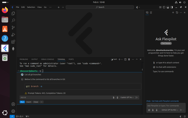 Flexpilot is an Open Source IDE for AI-Assisted Coding Experience 🚀