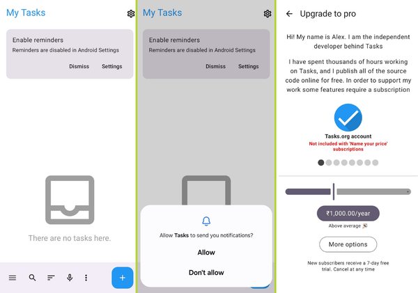 Ditch Proprietary Reminder Apps, Try Tasks.org Instead