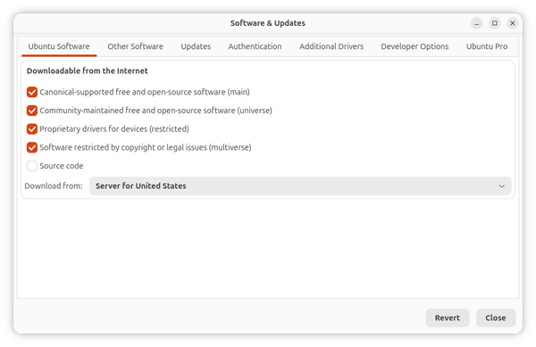 Adios! Says Ubuntu to The Software and Updates Tool