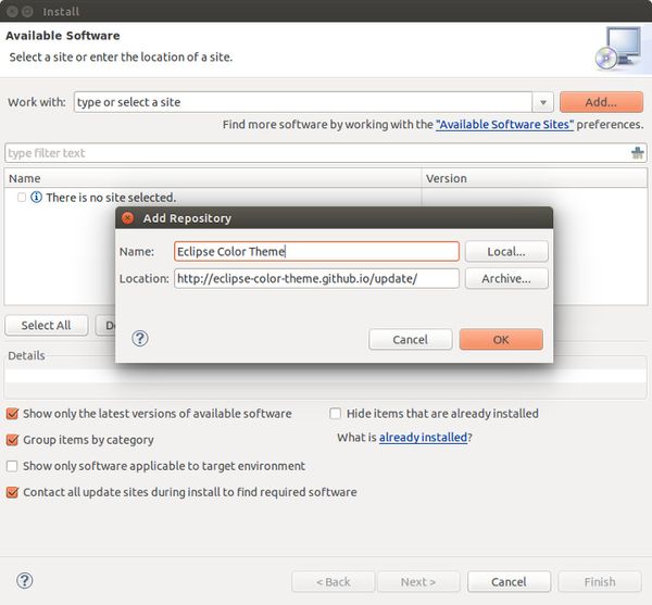 How to Change Eclipse Color Theme