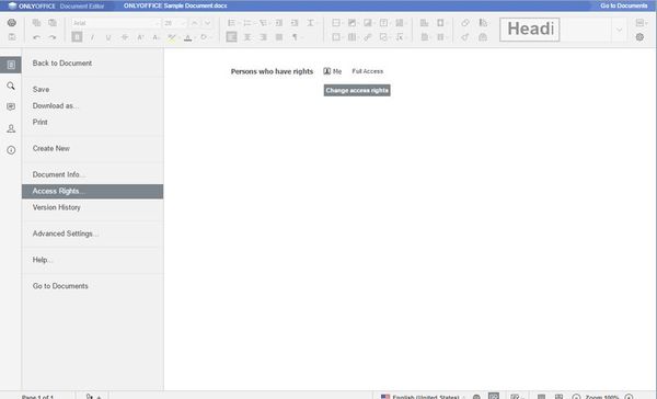 How To Co-author Documents In Linux with ONLYOFFICE