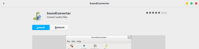 Convert Audio File Formats with SoundConverter in Linux