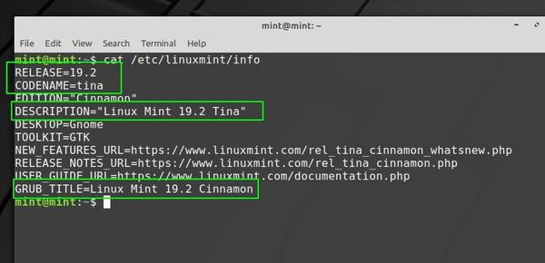 How to Check Linux Mint Version Number