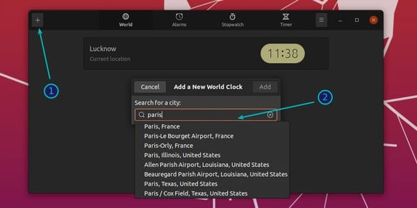 How to Add Multiple Time Zones in Ubuntu
