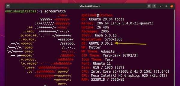 How to Find Out Which Desktop Environment You are Using?