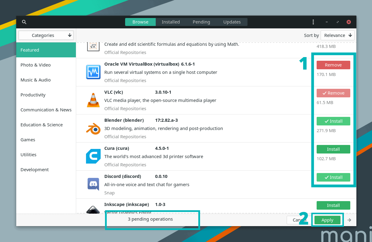 How to Install and Remove Software in Manjaro Linux