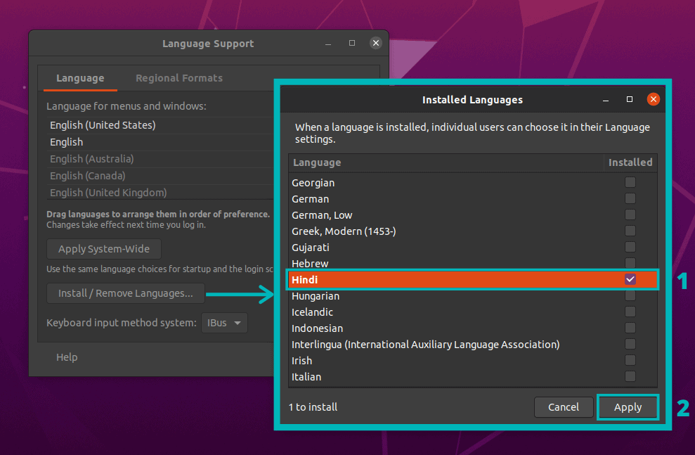 Type in Hindi and other Indian Languages on Ubuntu Linux