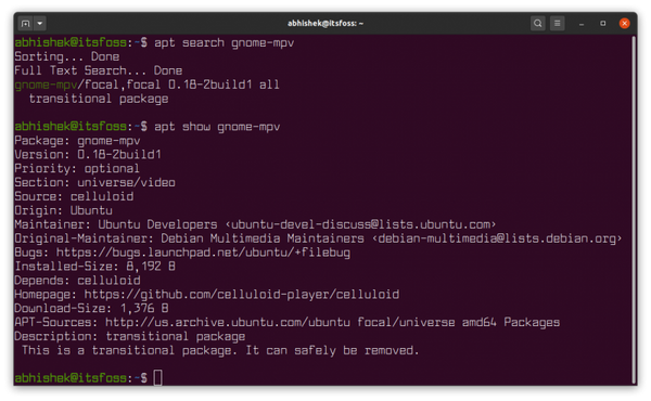 Apt Search Command: Search & Find Package Details in Ubuntu