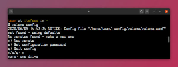 Use Microsoft OneDrive in Linux With Rclone