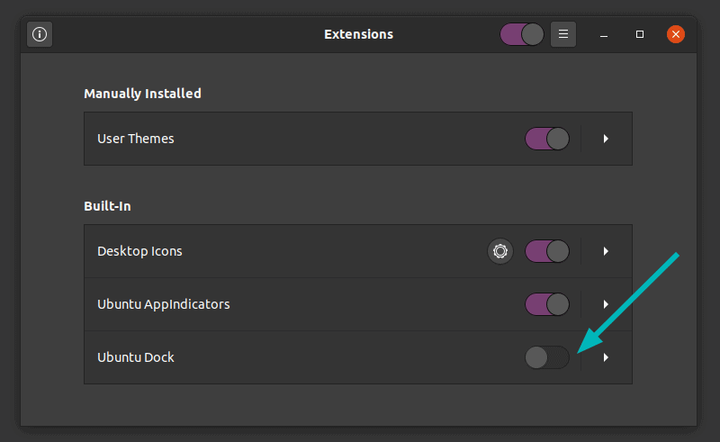 Disable Dock on Ubuntu and Gain More Screen Space