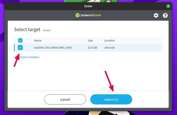 How to Create Live USB of Manjaro in Windows & Linux