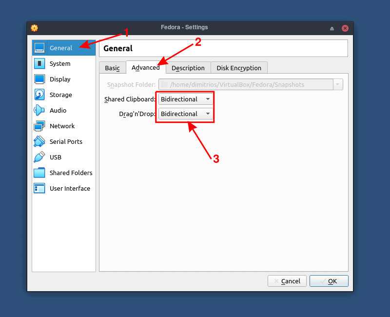Install Fedora Linux in VirtualBox [With Clipboard Sharing]