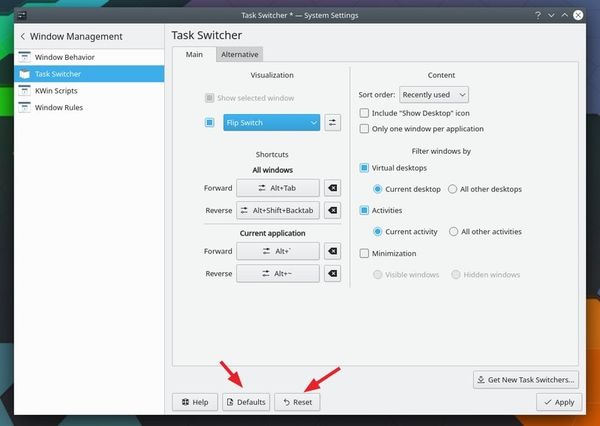 How to Customize the Task Switcher in KDE Plasma