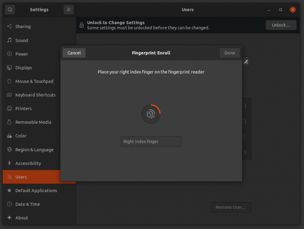 How to Add Fingerprint Login in Ubuntu and Other Linux