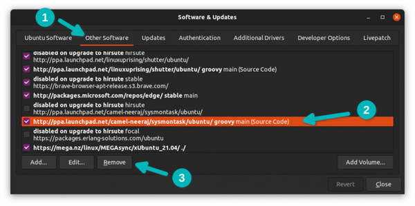 How to Remove or Delete PPA in Ubuntu Linux