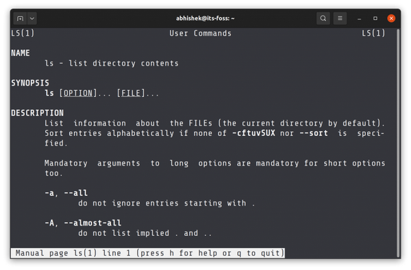 Understanding Man Pages in Linux [Beginner's Guide]