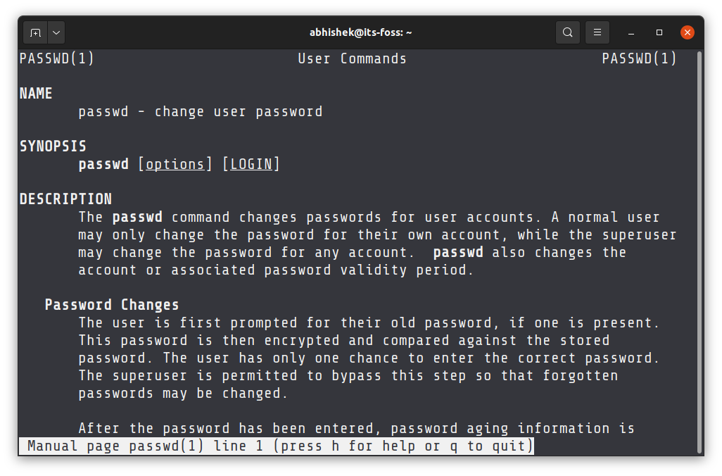 Understanding Man Pages in Linux [Beginner's Guide]