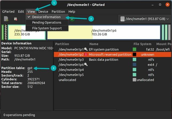 How to Check if Your System Uses MBR or GPT Partitioning