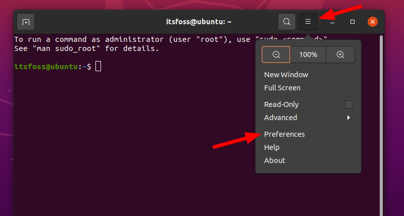 How To Change Ubuntu Terminal Font And Size