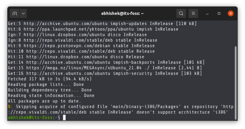 [Solved] Repository Doesn't Support Architecture 'i386'