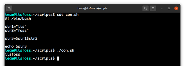 Operando Cadenas en Bash