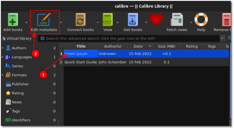 How to Create an Ebook With Calibre in Linux