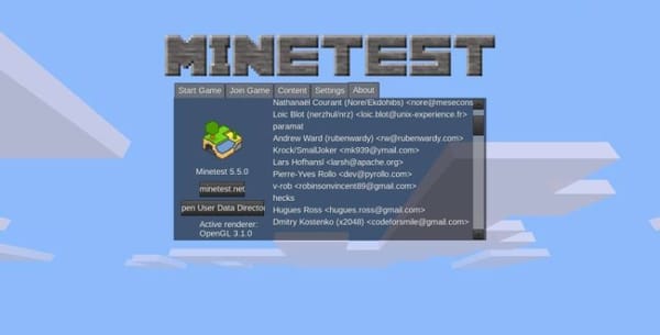 Minetest, an Open Source Minecraft Alternative