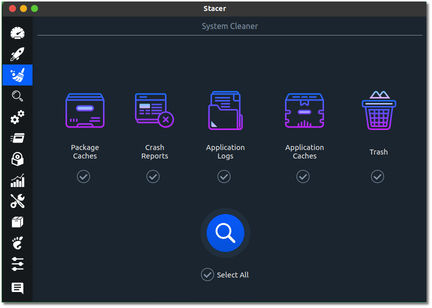 Optimize Ubuntu System With Stacer