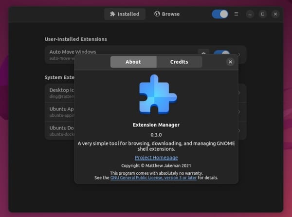 'Extension Manager' App Helps You Install and Manage GNOME Shell Extensions