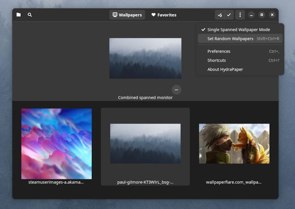 Set Different Wallpaper for Each Monitor in Linux