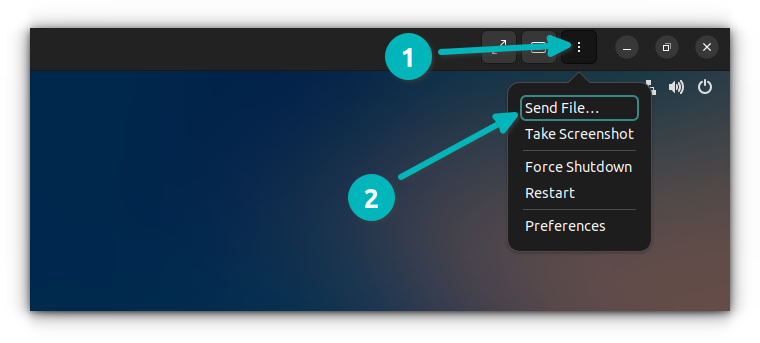 Share Files Between Guest and Host OS in GNOME Boxes